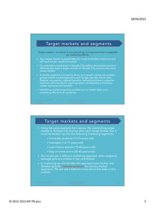 Marketing basics for small business | PDF