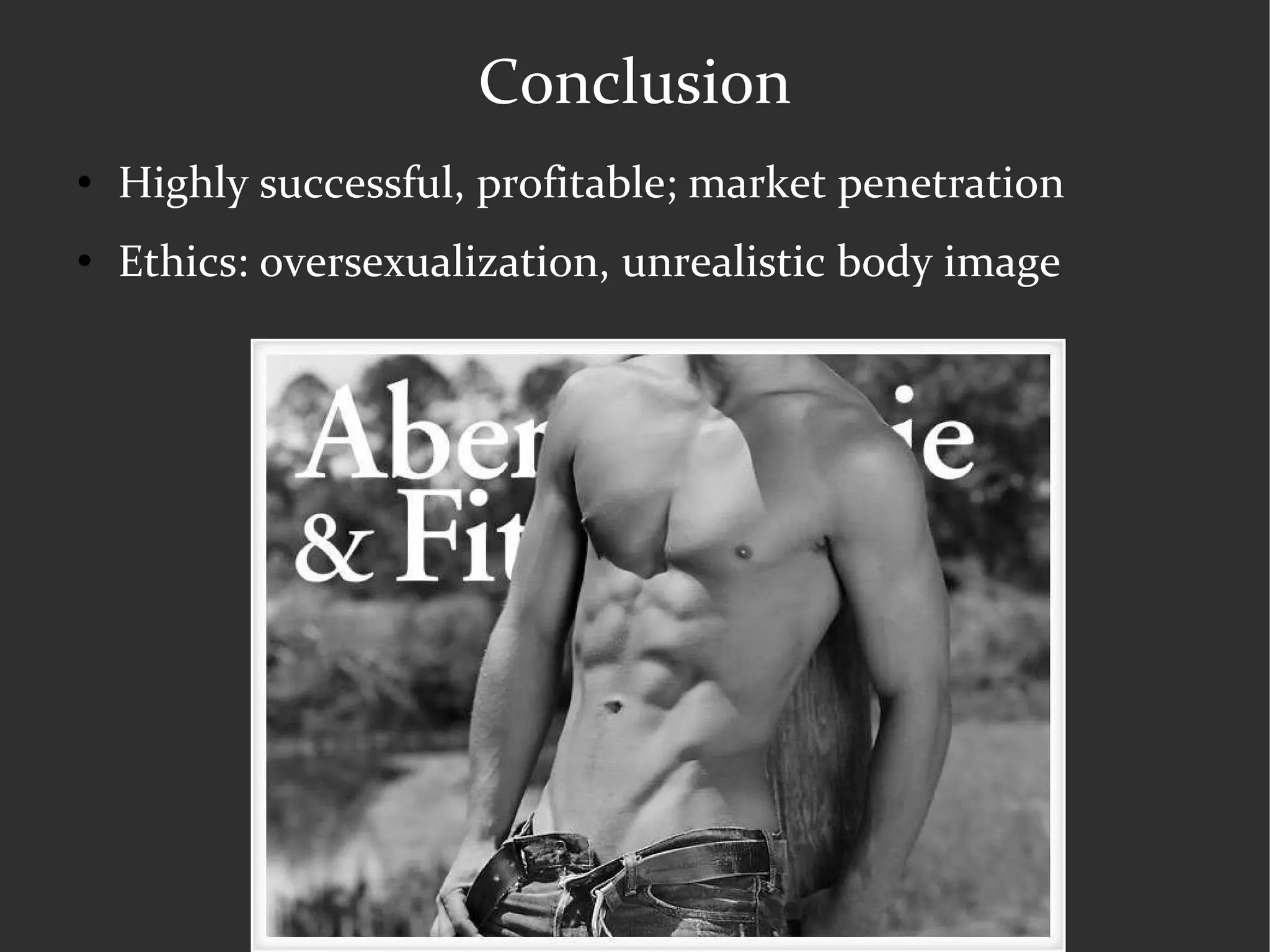 Abercrombie & Fitch brand analysis | PPT | Apparel Industry | Industries
