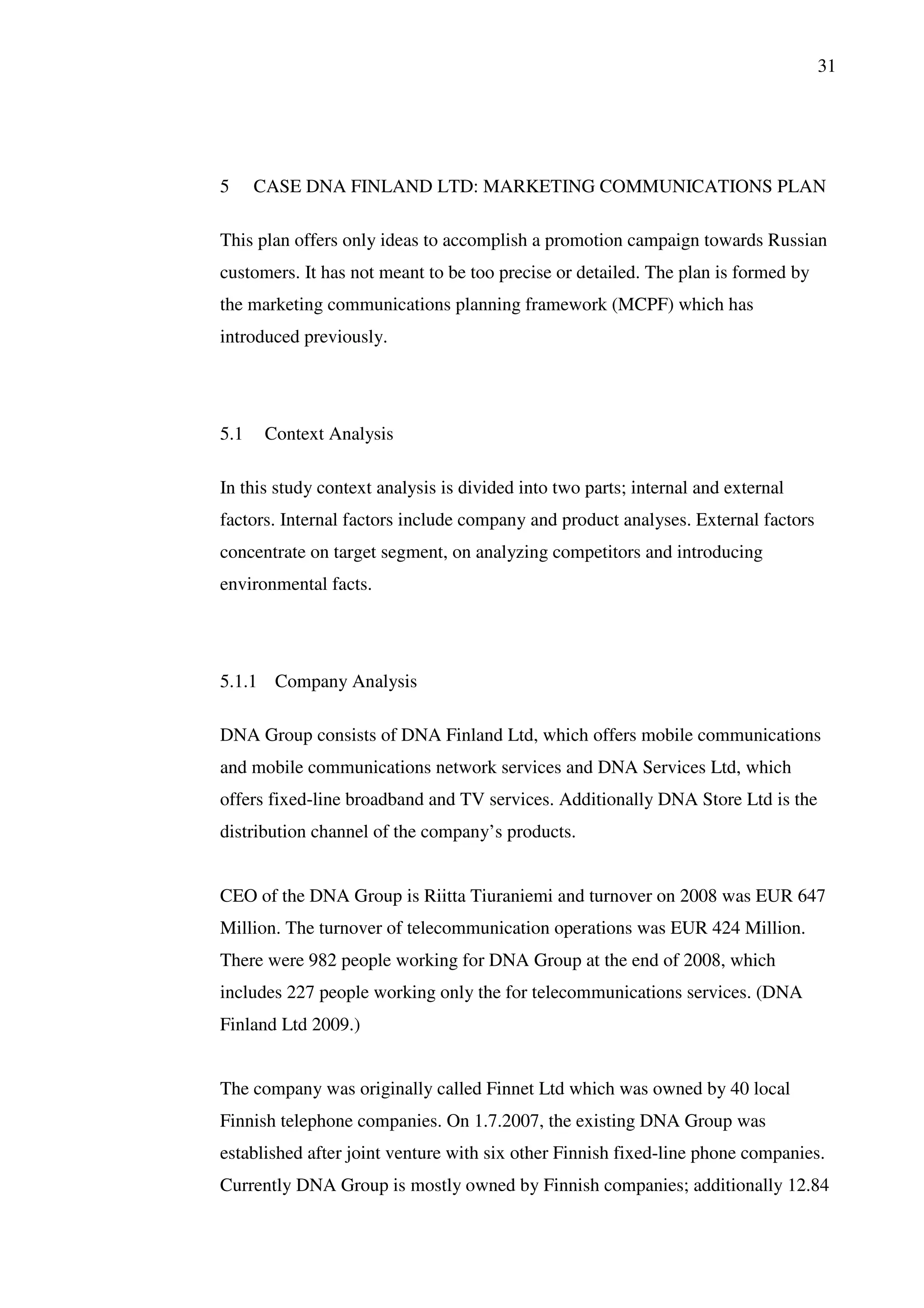 Marketing communication-plan-free- | PDF