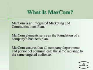 Developing a Marketing Communications plan | PPT