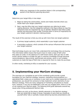 Marketing communications-workbook guide | PDF