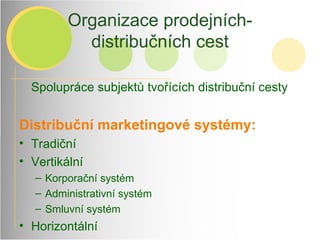 Marketing - distribution | PPT