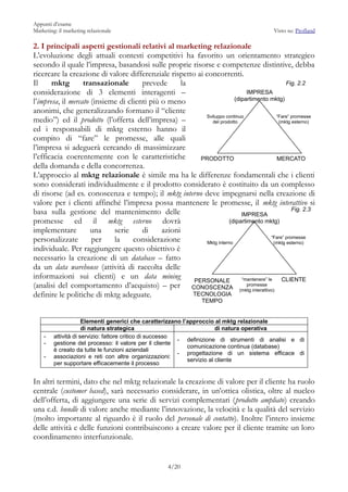 Appunti di Marketing: governo delle relazioni | PDF