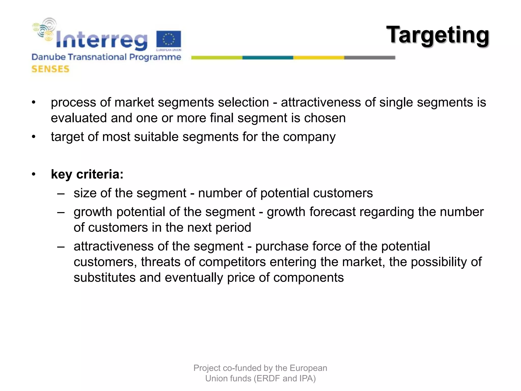Module 2.1 - Market targeting and segmentation | PPT