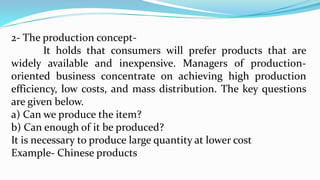 Marketing meaning & concepts | PPTX