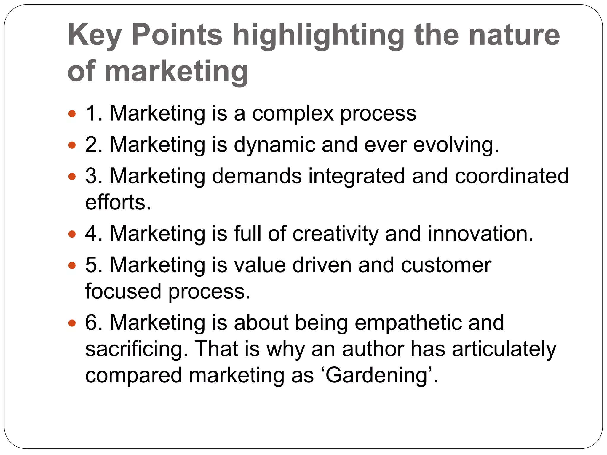 Marketing meaning, definition and scope | PPTX