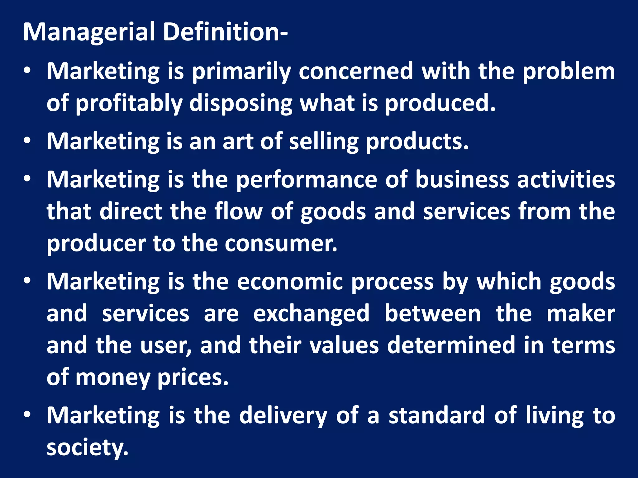 Marketing meaning, definition, scope | PPTX