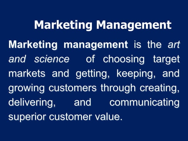Marketing meaning, definition, scope | PPTX