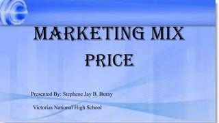Marketing mix,price | PDF | Marketing and Advertising | Business