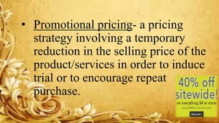 Marketing mix,price | PDF | Marketing and Advertising | Business
