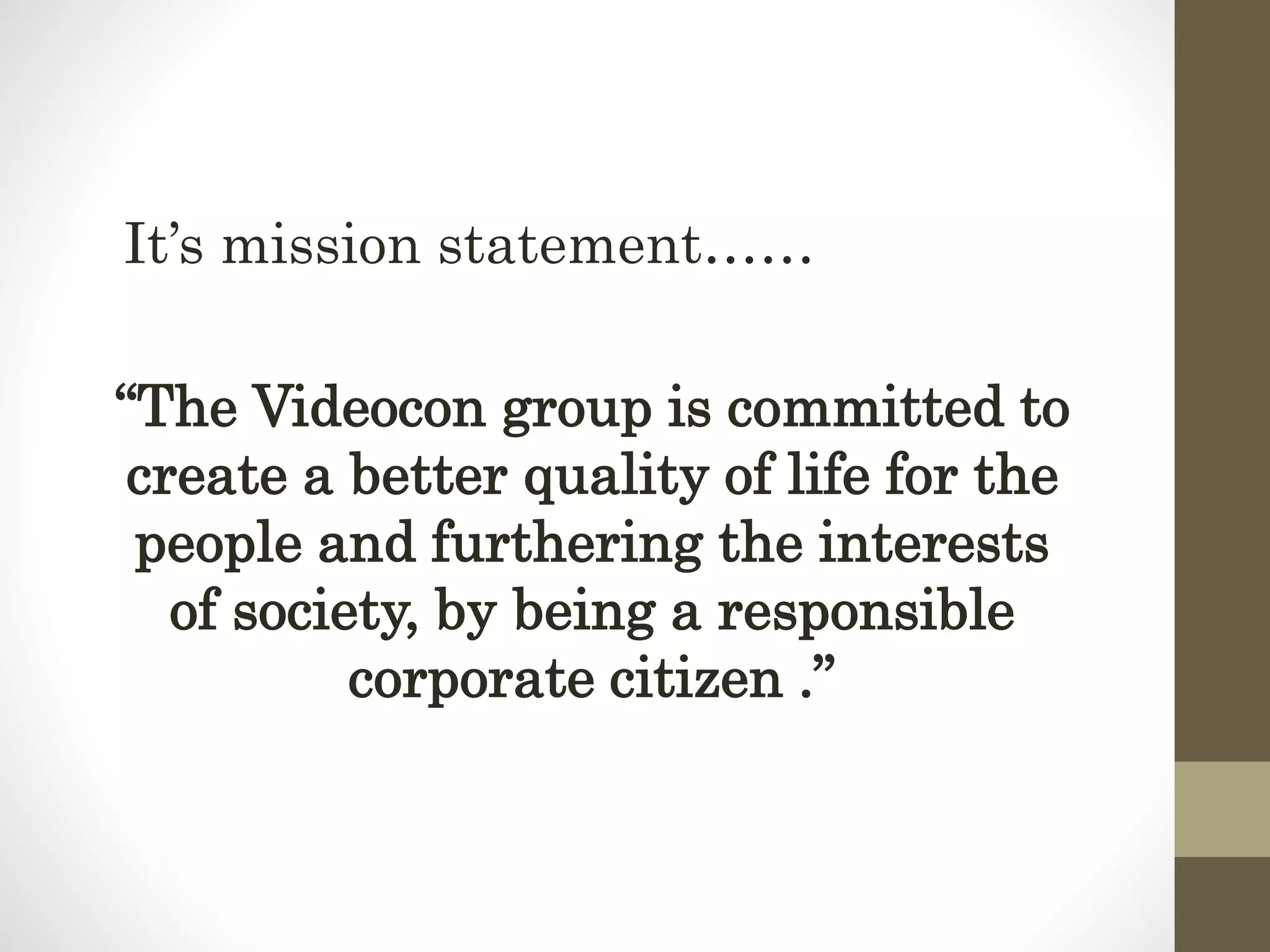 Marketing mix of videocon | PPT