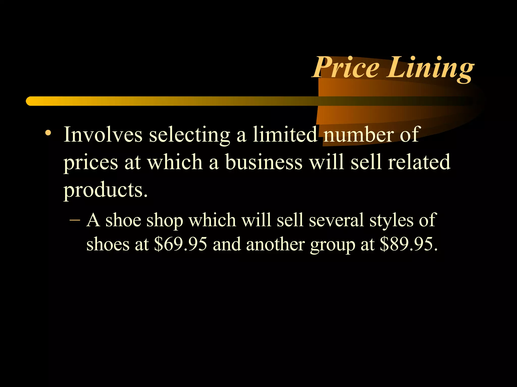 Marketing Mix - Price | PPT
