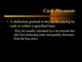 Marketing Mix - Price | PPT