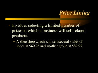 Marketing Mix - Price | PPT