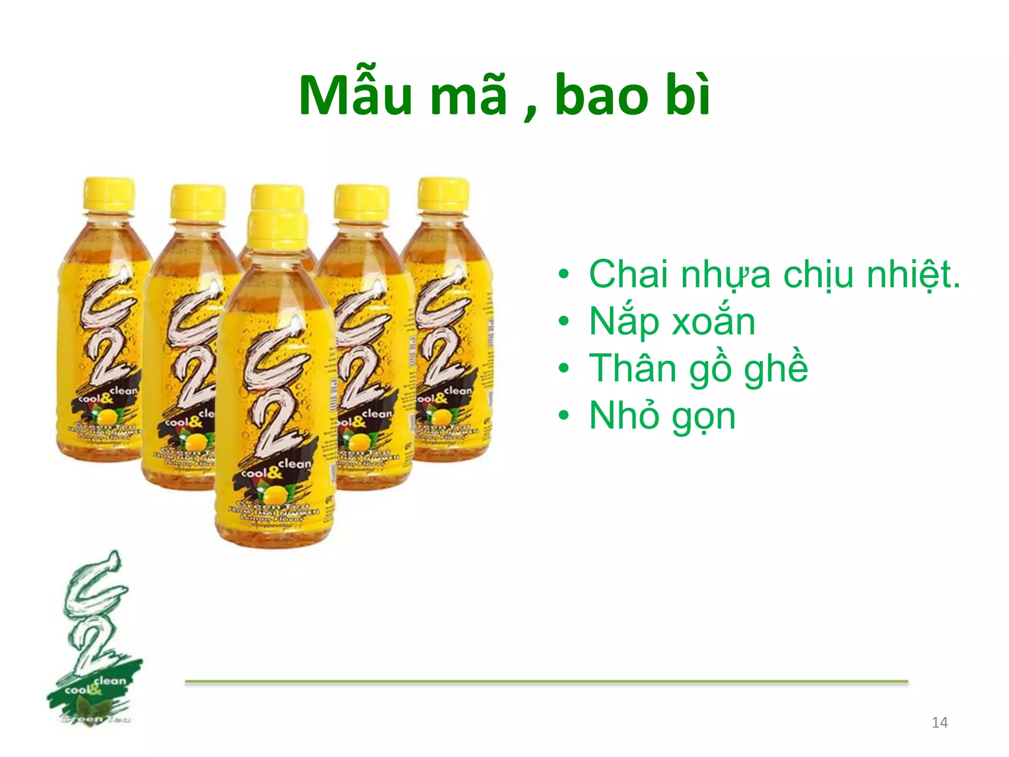 Marketing mix trà xanh c2 | PPTX