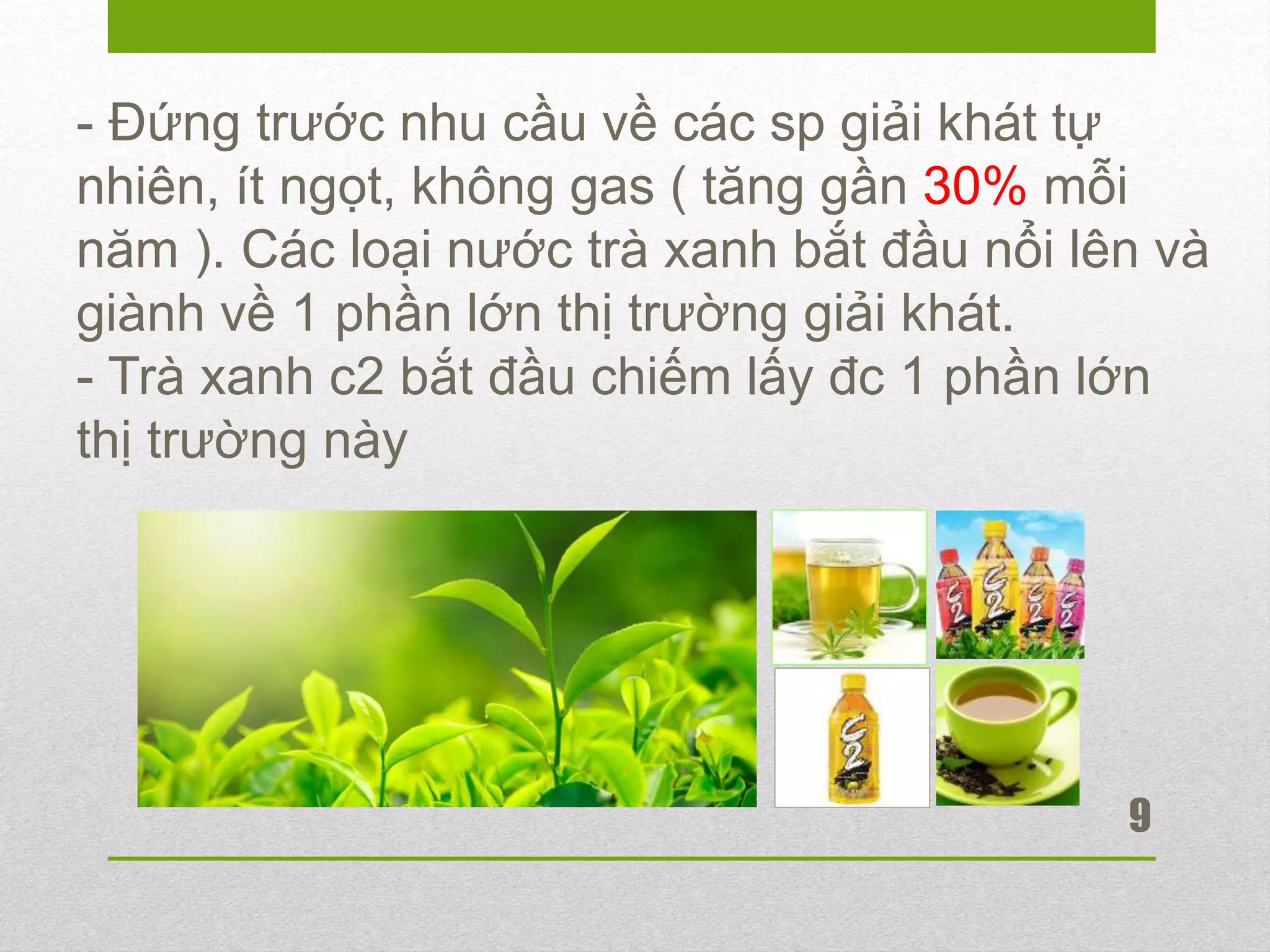 Marketing mix trà xanh c2 | PPTX