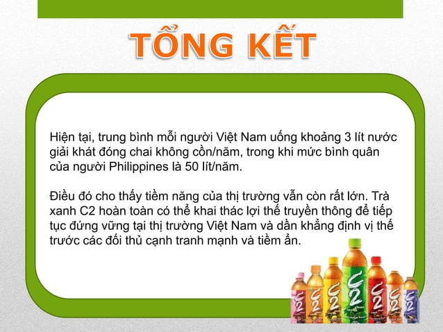 Marketing mix trà xanh c2 | PPTX