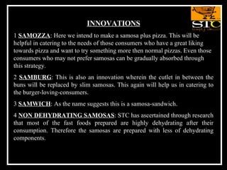 Marketing Of Samosa | PPT