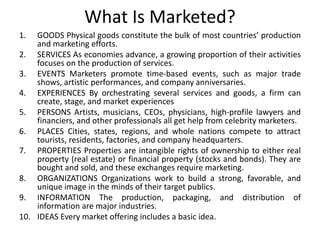 Marketing part i | PPTX