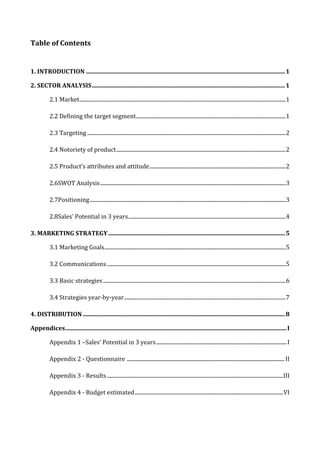 Marketing plan | PDF