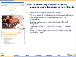 PesoPay Presentation | PPT | Credit Cards | Personal Debt