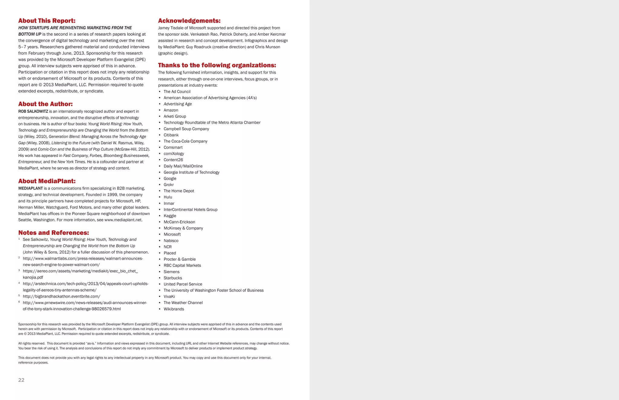 Reinventing Marketing from the Bottom Up | PDF