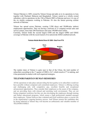 Marketing strategies-in-telenor-pakistan | PDF
