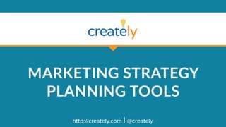 Marketing Strategy Planning Tools | PPT