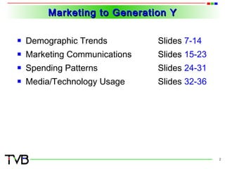 Marketing to-generation-y | PPT