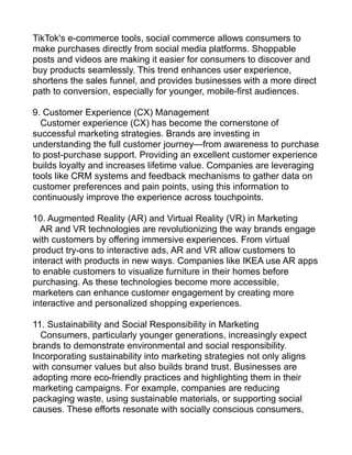 The Future of Marketing: Trends, Tools, and Tactics for Success | PDF ...