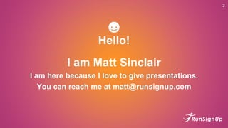 Marketing 101 - Matt Sinclair | PPT