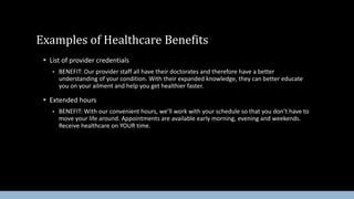 Marketing 101: Features vs. Benefits | PPTX