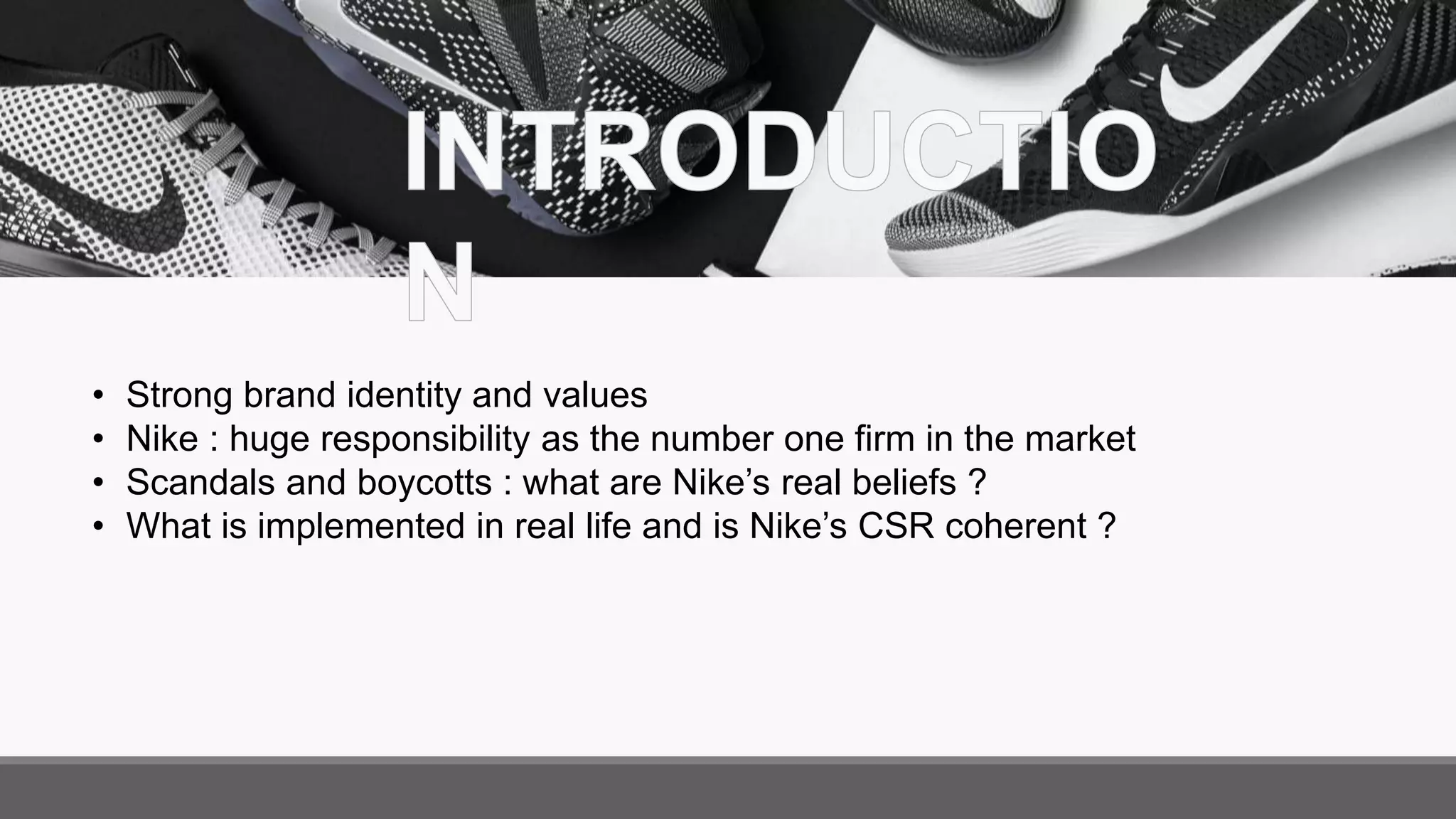 Nike - CSR Strategy and Marketing Mix | PPTX