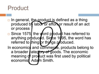 product | PPT