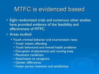 MTFC Overview | PPT