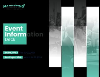 Marketing 2.0 Conference (Event Information Deck) | PPT