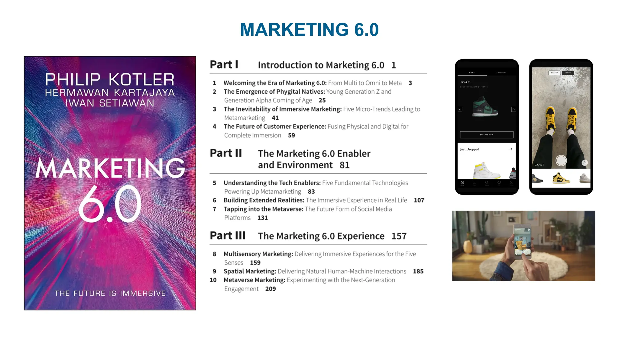 Marketing 6.0: The Future is Immersive - Philip Kotler - Dec 2023 / The Summary Deck | PDF
