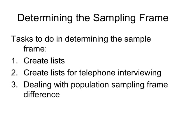 Marketing 6 chapter 14 sampling fundamentals | PPT