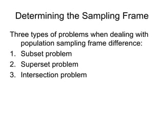 Marketing 6 chapter 14 sampling fundamentals | PPT