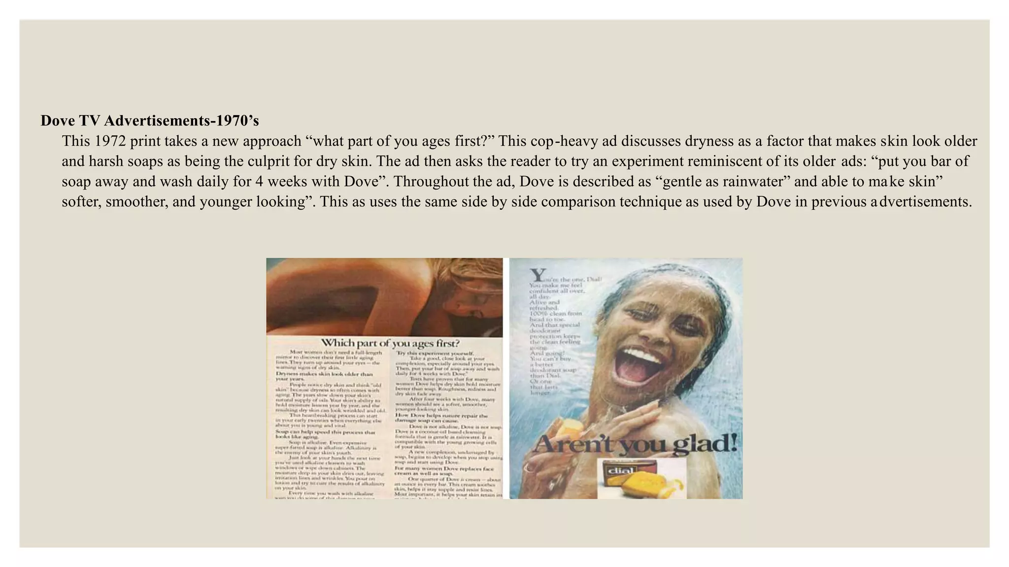 Dove ad Campaign | PPTX