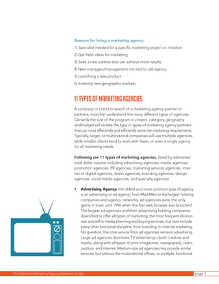 Definitive Marketing Agency Selection Guide | PDF
