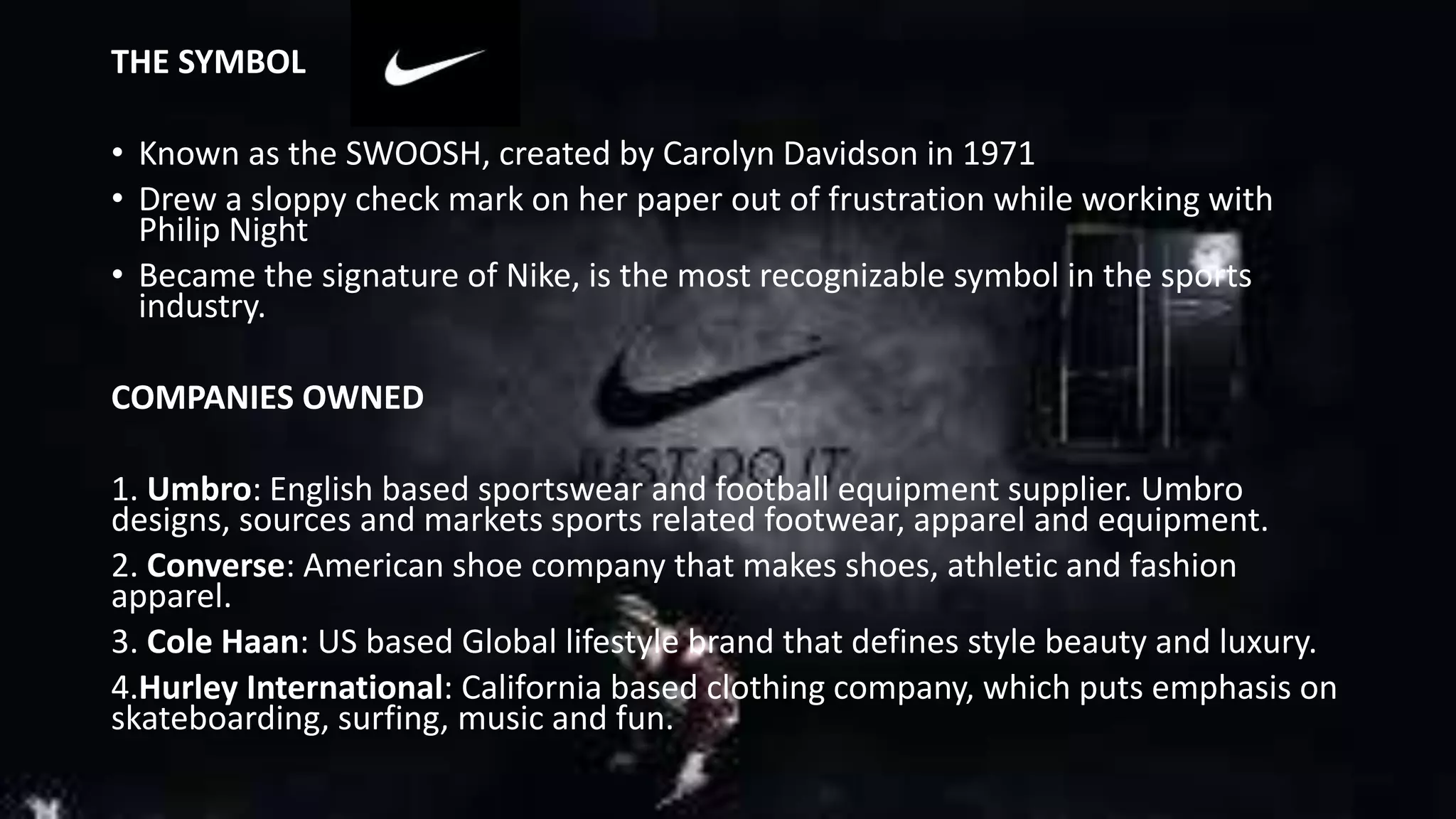 NIKE Marketing analysis | PPTX