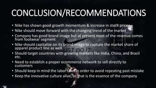 NIKE Marketing analysis | PPTX