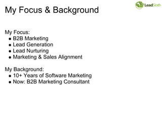 B2B Marketing Analytics | PDF