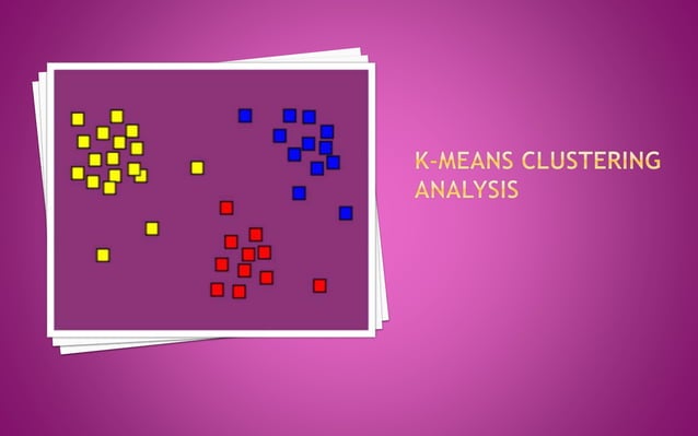 Marketing analytics - clustering Types | PPT