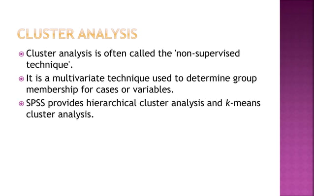 Marketing analytics - clustering Types | PPT