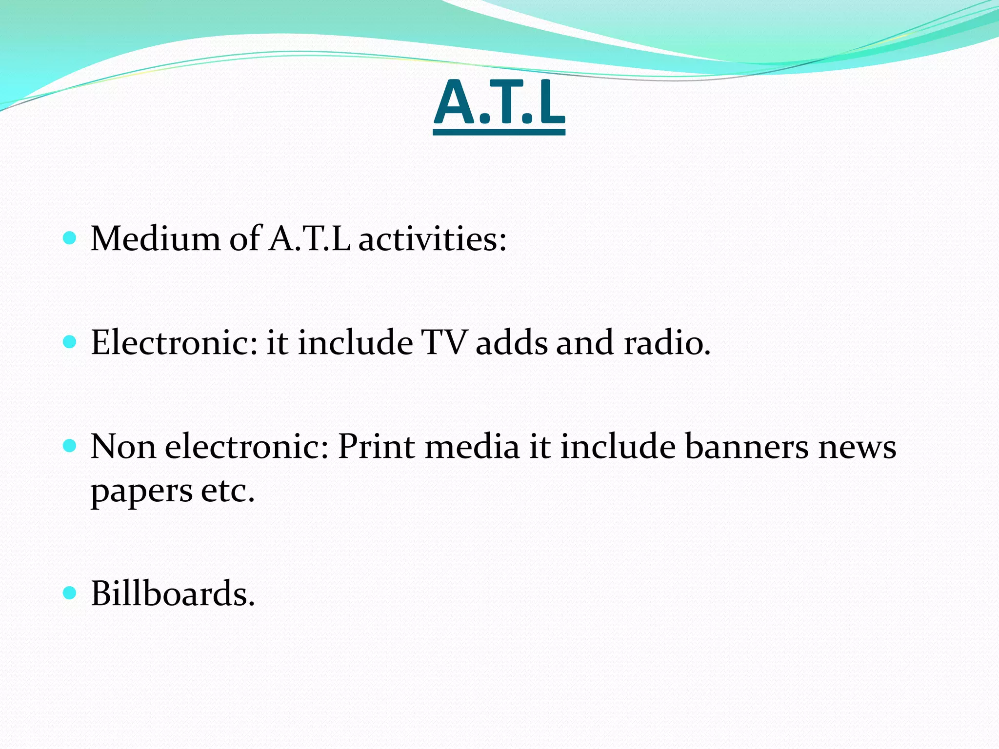 Marketing and how atl and btl activity relate to marketing mc ...