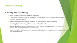 Marketing and its Functions | PPTX