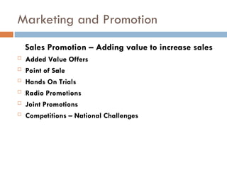 Marketing and Promotion mix ,advertising .ppt