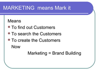 Marketing as a continuous process | PPT